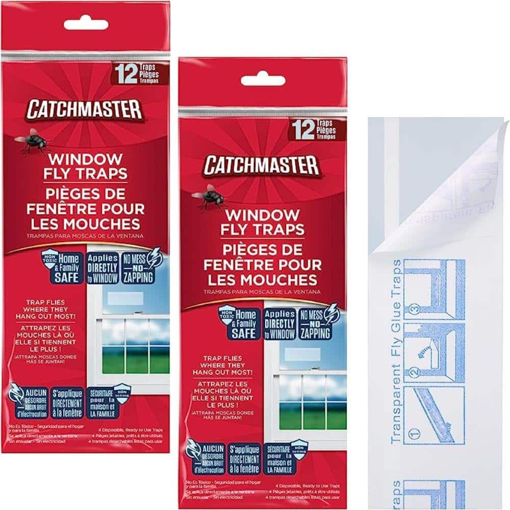 Catchmaster Window Fly Trap (24-Pack) 904-EC-6E - The Home Depot