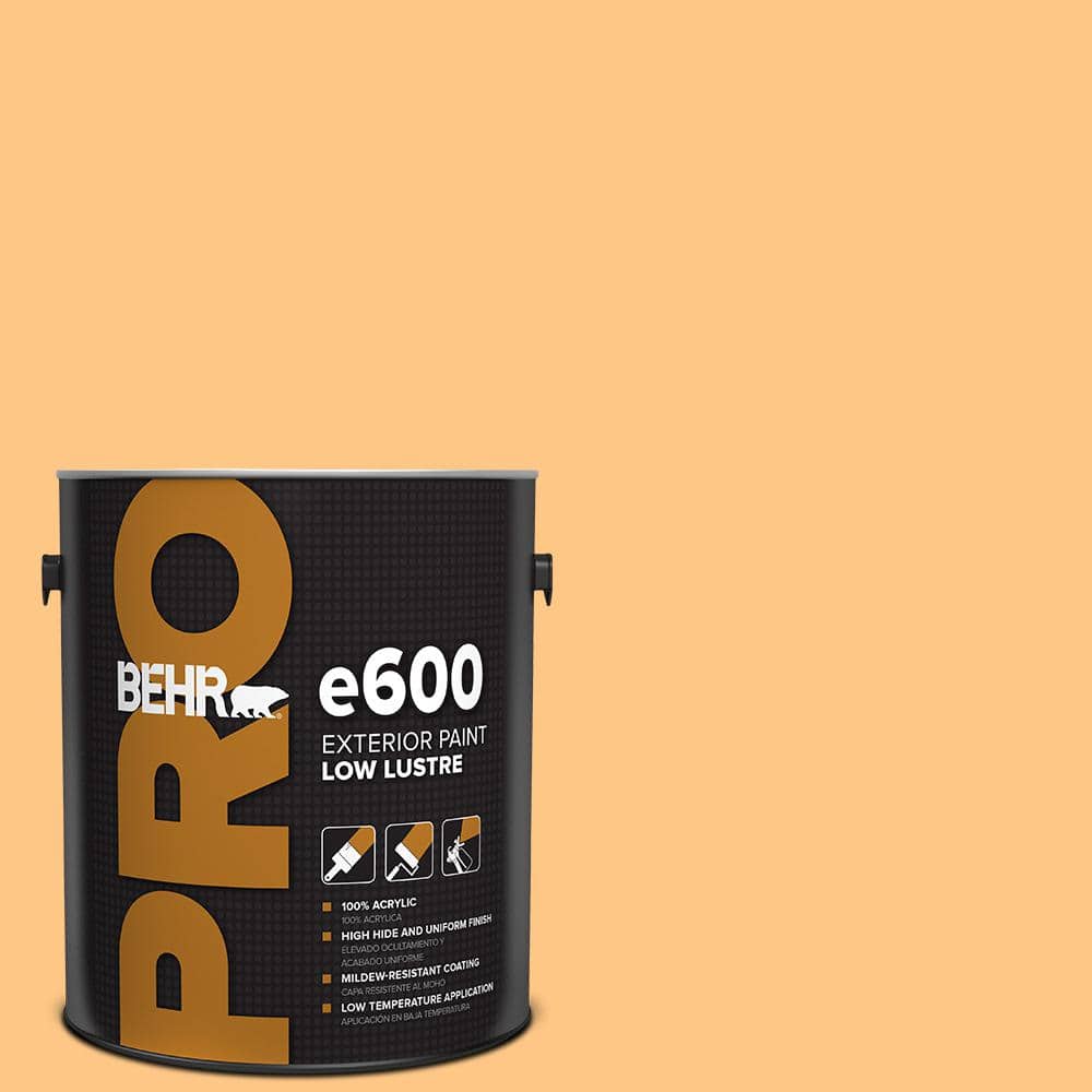 BEHR PRO 1 gal. #P240-4 Mango Tango Low Luster Exterior Paint PR62001 ...