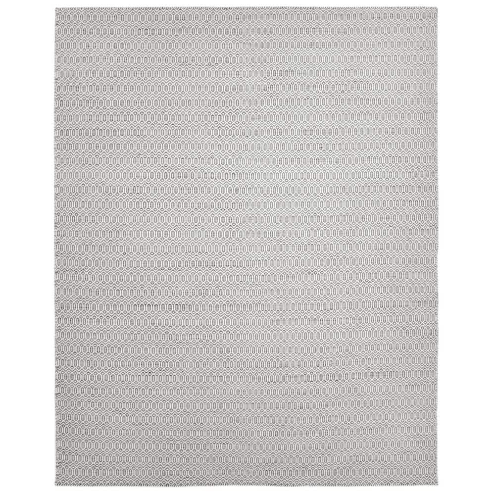 Solo Rugs Chatham Contemporary Flatweave Slate 9 ft. x 12 ft. Hand ...