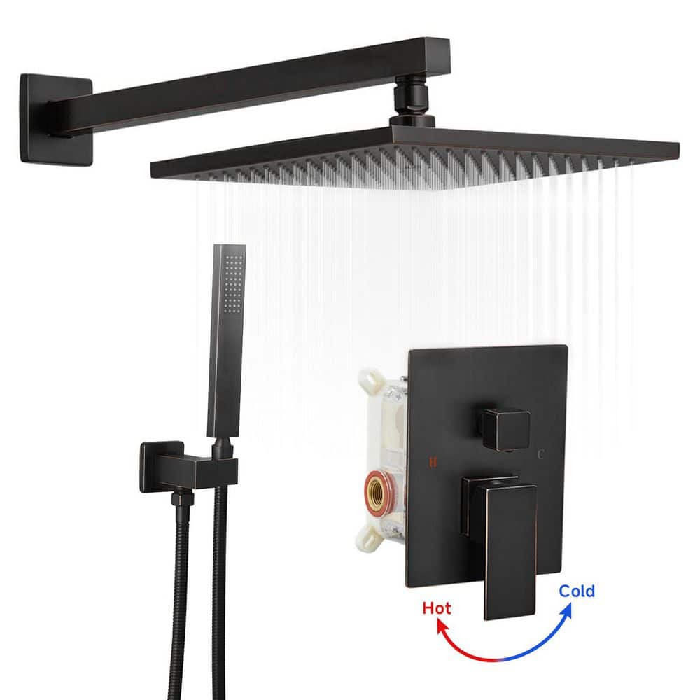 Reviews for BWE Single-Handle 2-Spray Shower Faucet 2.5 GPM with Easy ...