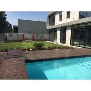 Spanish Walnut - Composite Decking Boards - Deck Boards - The Home Depot