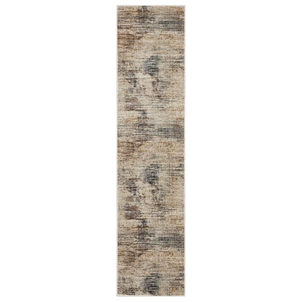 Mohawk Home Kenilworth Cream 1 ft. 11 in. x 10 ft. Runner Rug 852610 ...