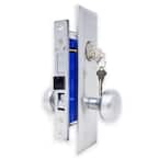 Premier Lock Brass Mortise Entry Right Hand Lock Set with 2.5 in ...