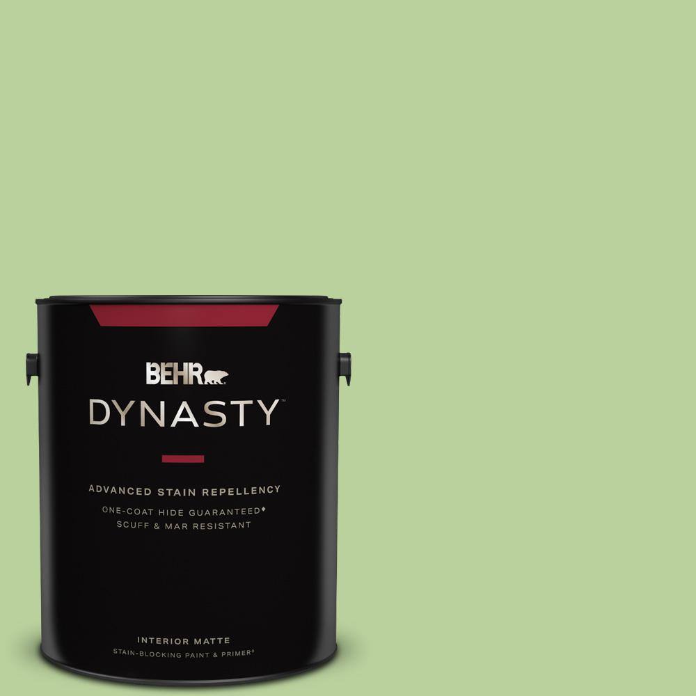 BEHR DYNASTY 1 gal. #P380-4 Four Leaf Clover Matte Interior Stain ...