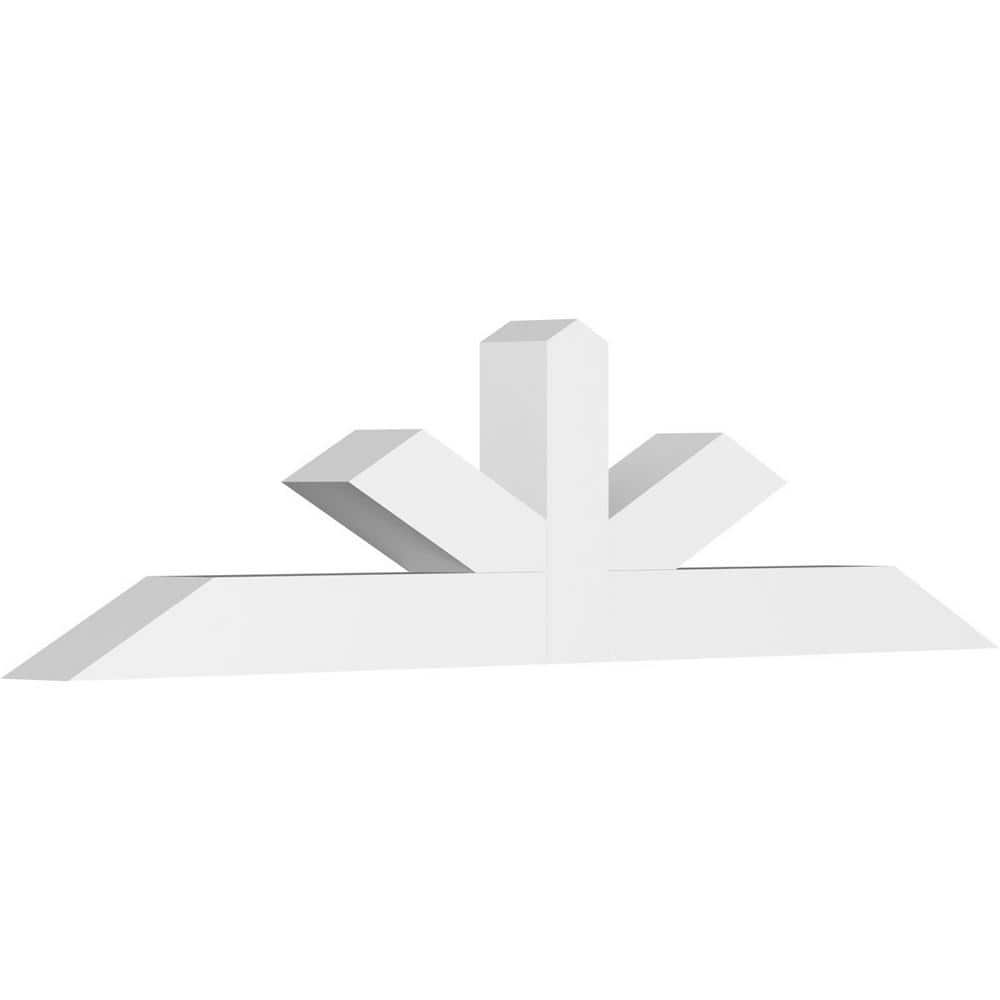 Ekena Millwork Saratoga 60 in. W x 15 in. H x 4 in. D Signature ...