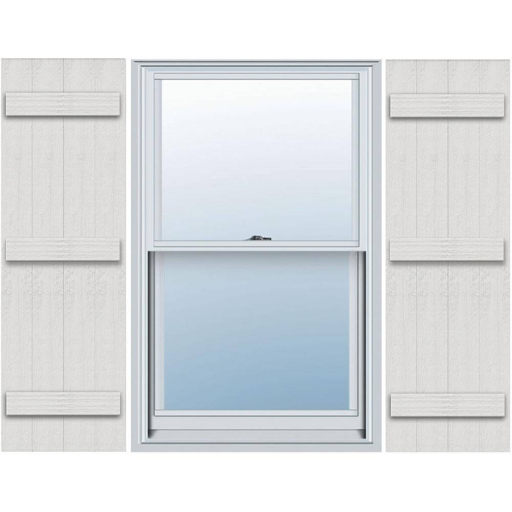 Ekena Millwork Timberthane 21.5 in. W x 77 in. H Joined Four Board ...