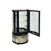 Cooler Depot 18.9 in. W 3.5 cu. ft. Commercial Countertop Curved Glass ...