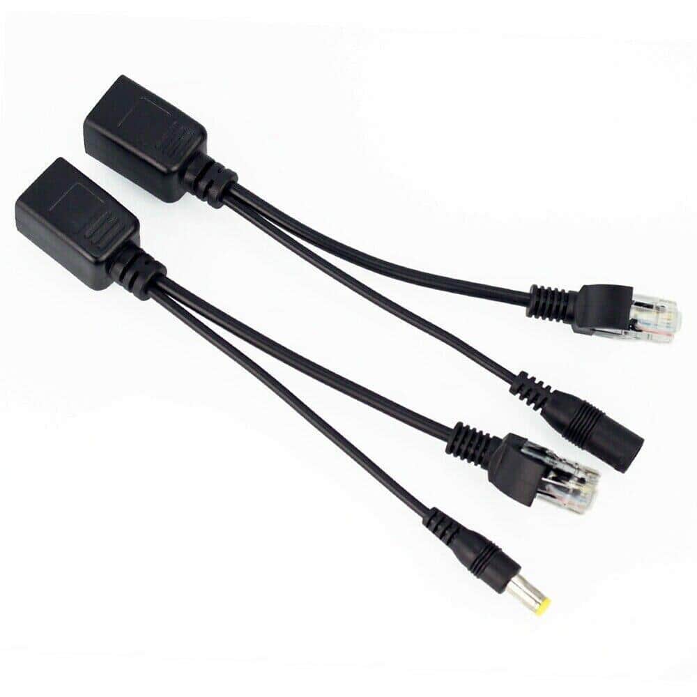 SPT Passive PoE Injector Splitter Adapter Kit (6 Pairs) 12-POECON016 ...