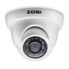 ZOSI 1 Wired 1080p Indoor/Outdoor Dome Security Camera 4 in. 1 ...