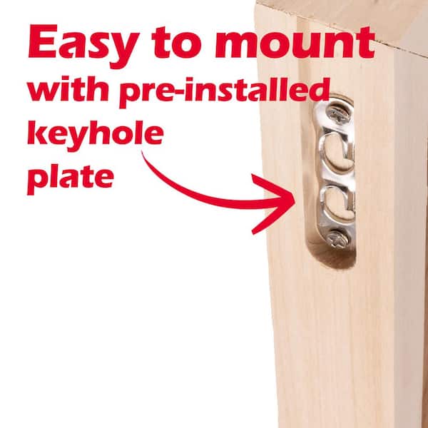 Waddell Two-Way Bracket - 2.25 in. x 7 in. x 5 in. - Sanded Unfinished ...