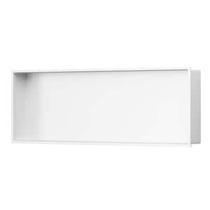 BWE 24 in. W x 12 in. H x 4 in. D Stainless Steel Bathroom Wall Shower ...