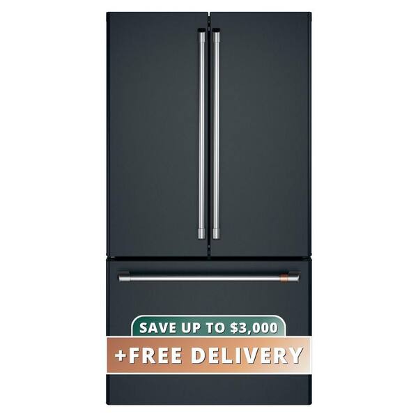 Cafe 23.1 cu. ft. Smart French Door Refrigerator with Internal Water ...