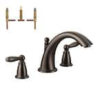 MOEN Brantford 2-Handle Deck-Mount Roman Tub Faucet in Oil Rubbed ...