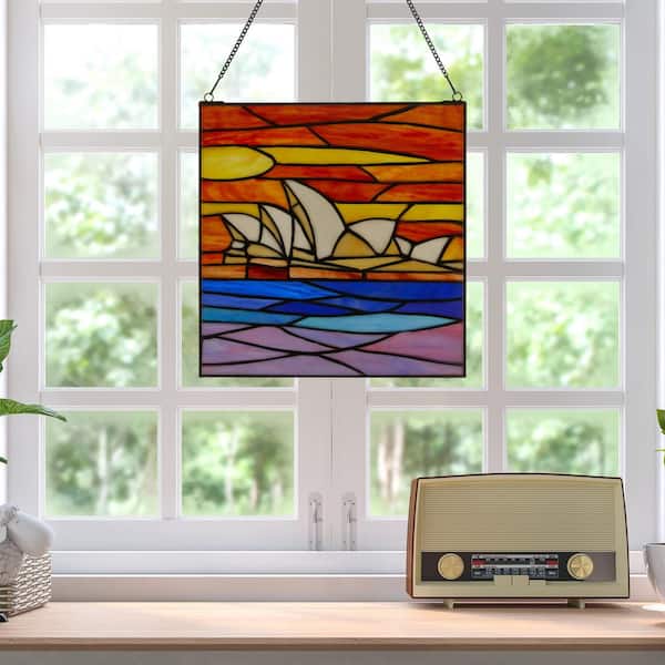 River of Goods Sydney Opera House Multicolored Stained Glass Window ...