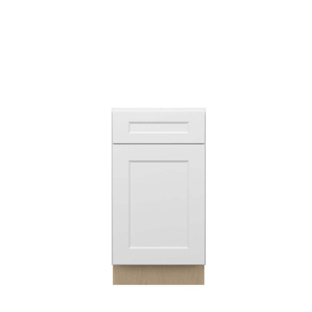 Kunal Kitchens Norfolk Shaker 18 in. W x 34.5 in. H x 24 in. D in ...