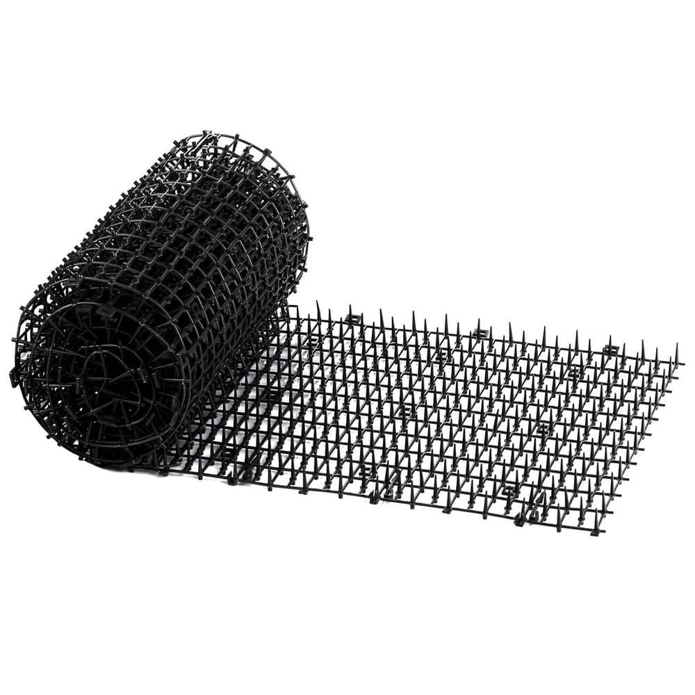 Phewnyzo Plastic Cat Deterrent Mat with Spikes, Outdoor Anti-Cat ...