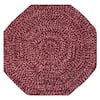 Better Trends Chenille Tweed Braid Collection Burgundy & Mauve 48 ...