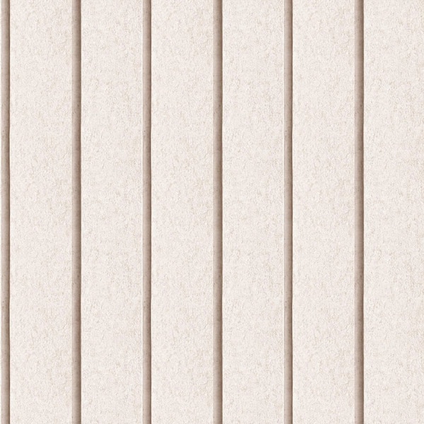 Veer Decor Luxe Concrete Slat Beige Wallpaper Sample 8196-AL1-S - The ...