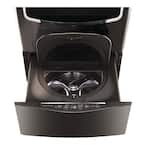 GE 4.8 cu. ft. Smart Sapphire Blue Front Load Washer with OdorBlock ...