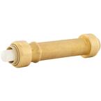 Everbilt 1 in. FIP x 3/4 in. MIP Brass Meter Spud Fitting 801829