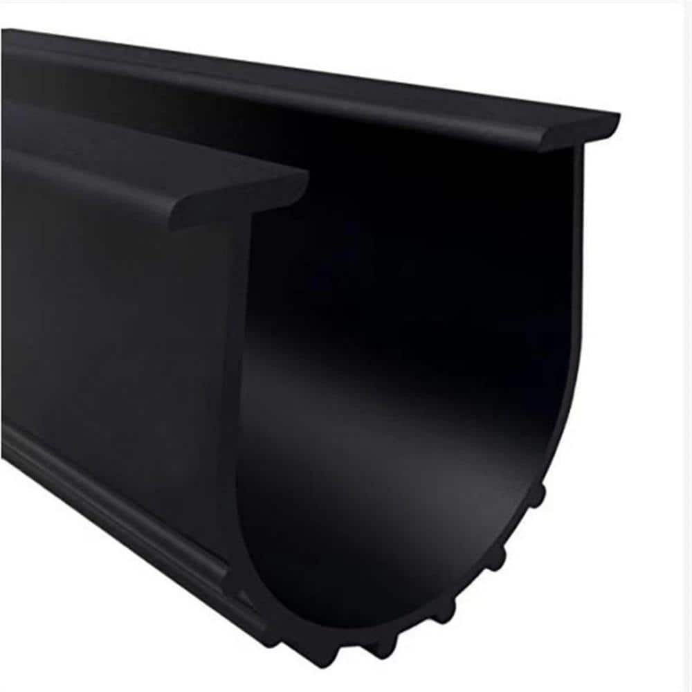 Wellco 10 ft. Weatherproof Rubber Garage Door Bottom Seal ...