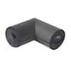 Everbilt 1 in. Rubber Pre-Slit Pipe Insulation Elbow HPF11812EL2 - The ...