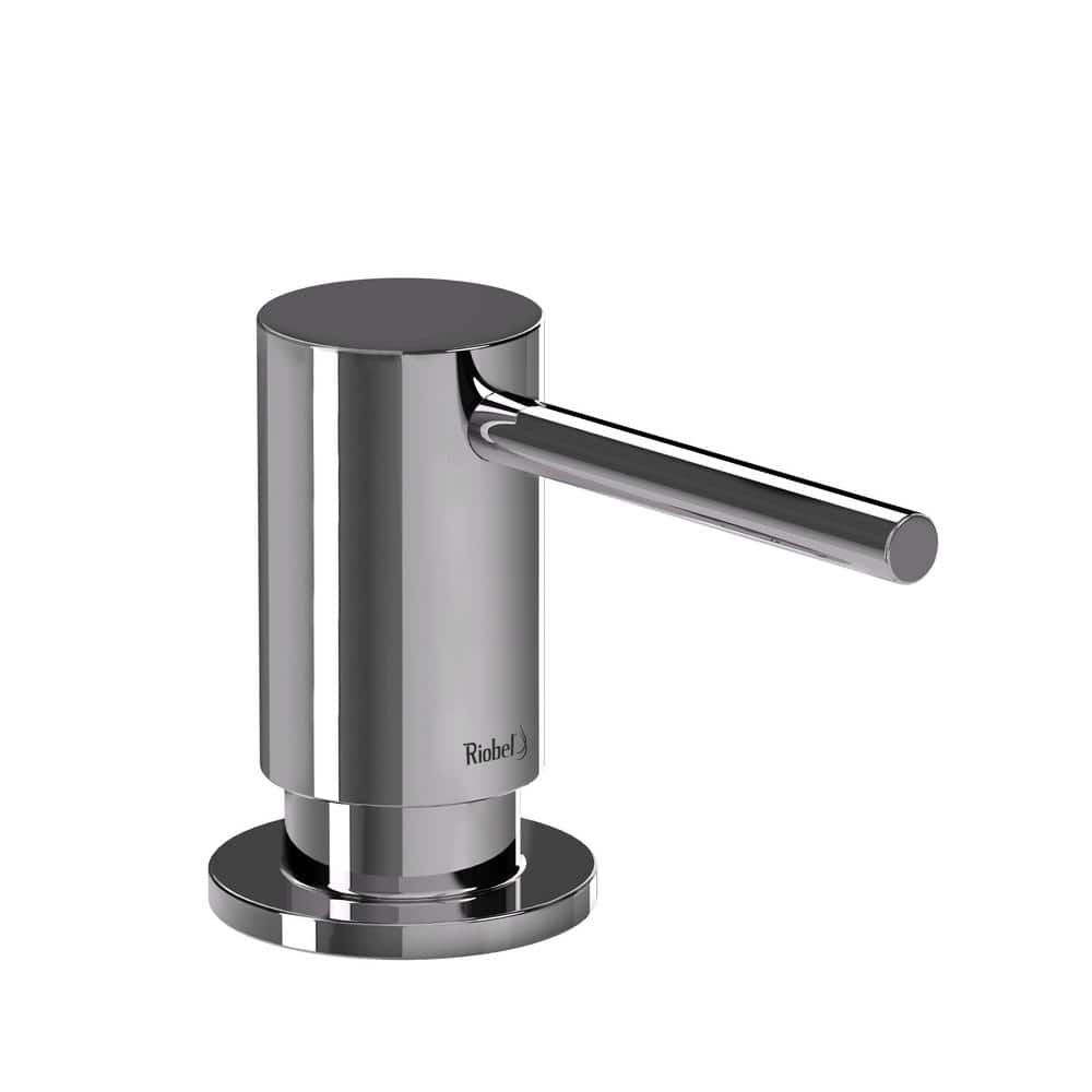 RIOBEL Recessed Soap Dispenser in Chrome SD8C - The Home Depot