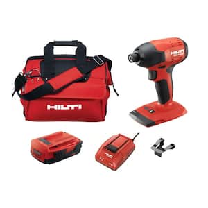 Hilti 22-Volt NURON SID 6 Lithium-Ion 1/4 in. Cordless Brushless ...