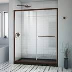 DreamLine 36 in. L x 48 in. W x 76 3/4 in. H Alcove Shower Kit with ...