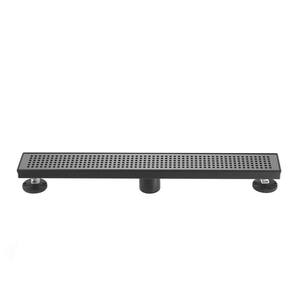 Elegante Drain Collection 24 in. Linear Stainless Steel Shower Drain ...
