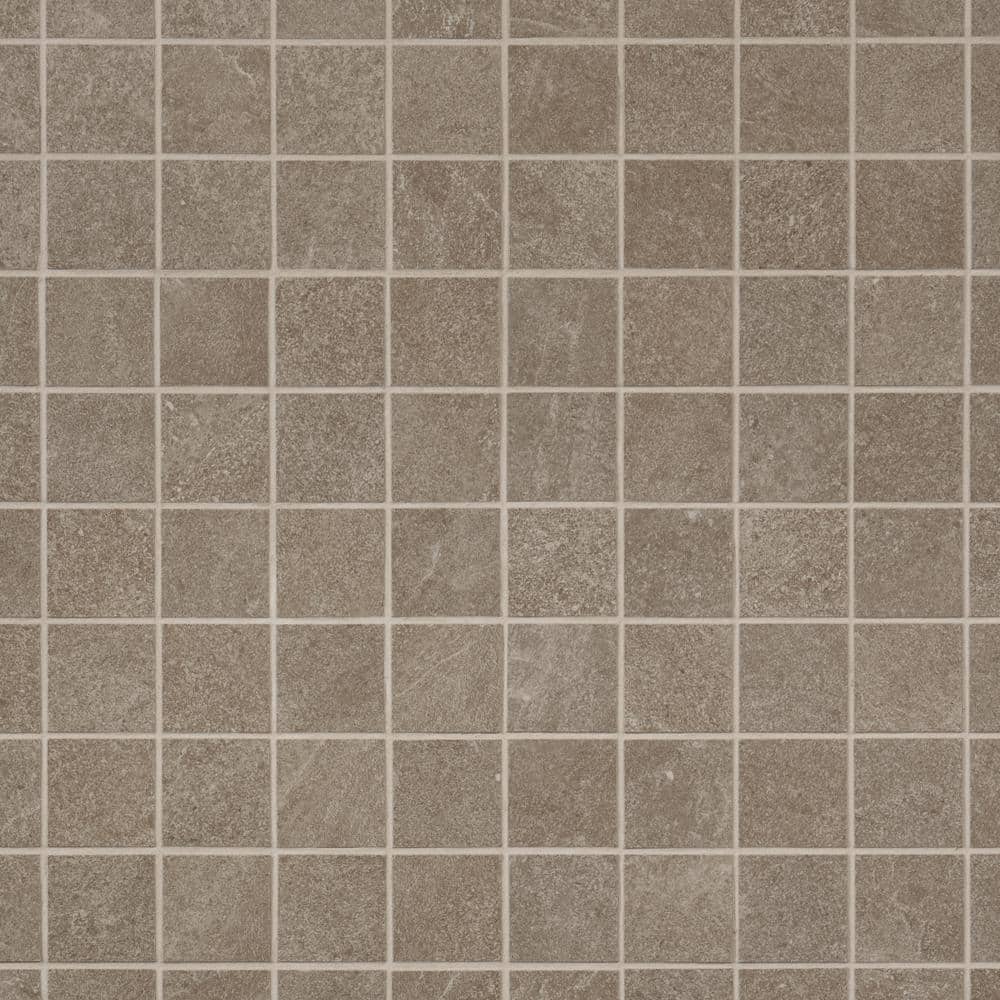 Ivy Hill Tile Monolith Caramel Brown 11.81 in. x 11.81 in. Matte ...