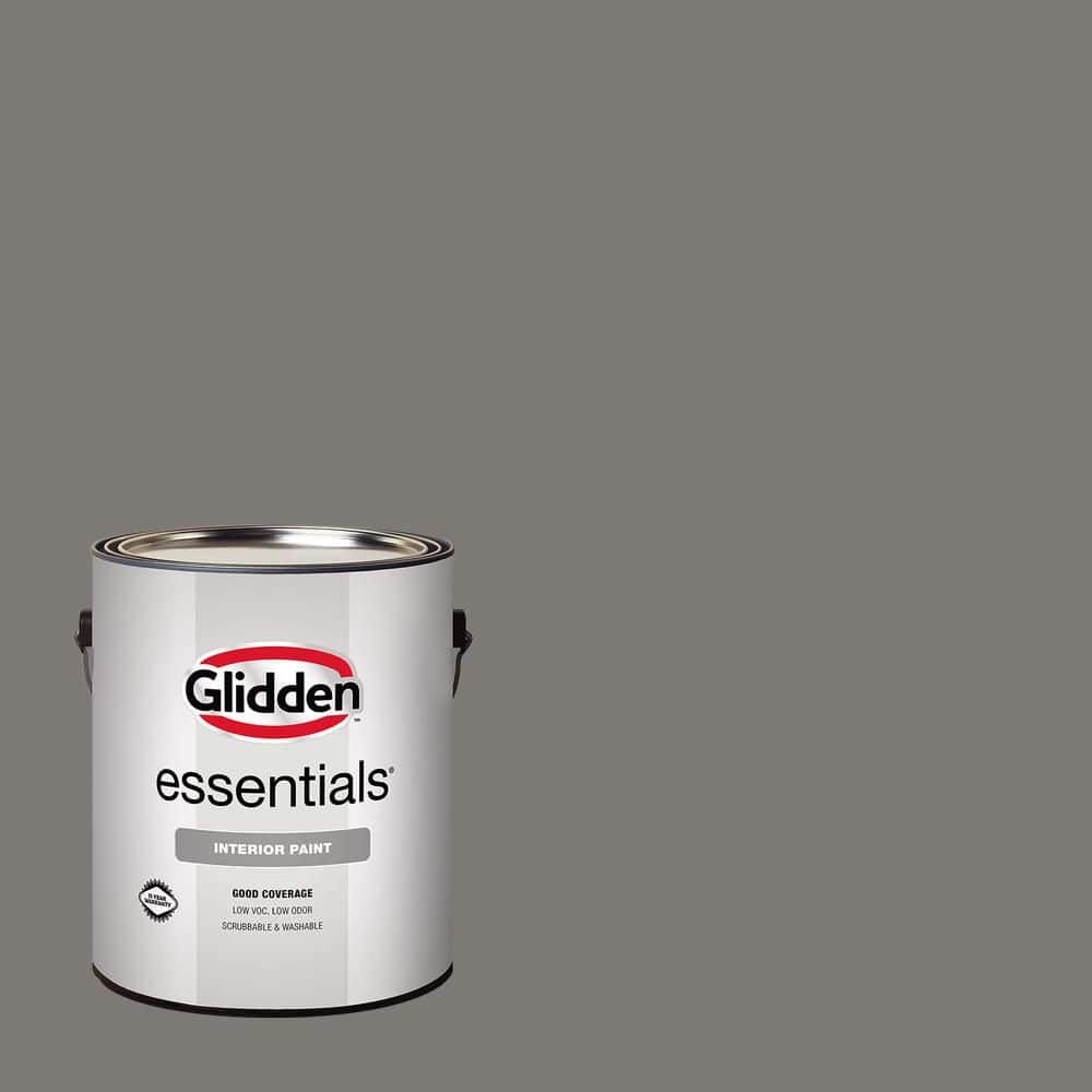 Glidden Essentials 1 gal. PPG0998-6 On The Edge Semi-Gloss Interior ...