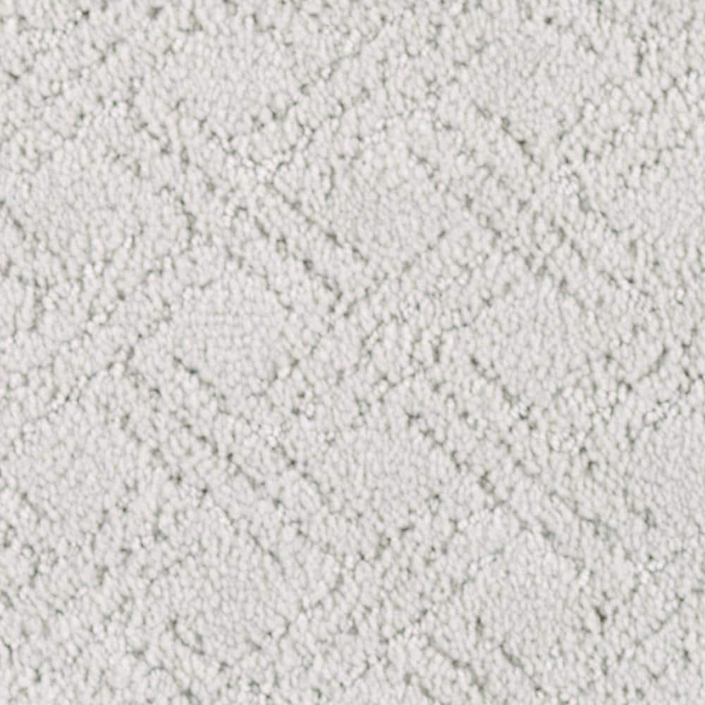 Lifeproof 8 in. x 8 in. Pattern Carpet Sample - Pure -Color Misty Morn ...