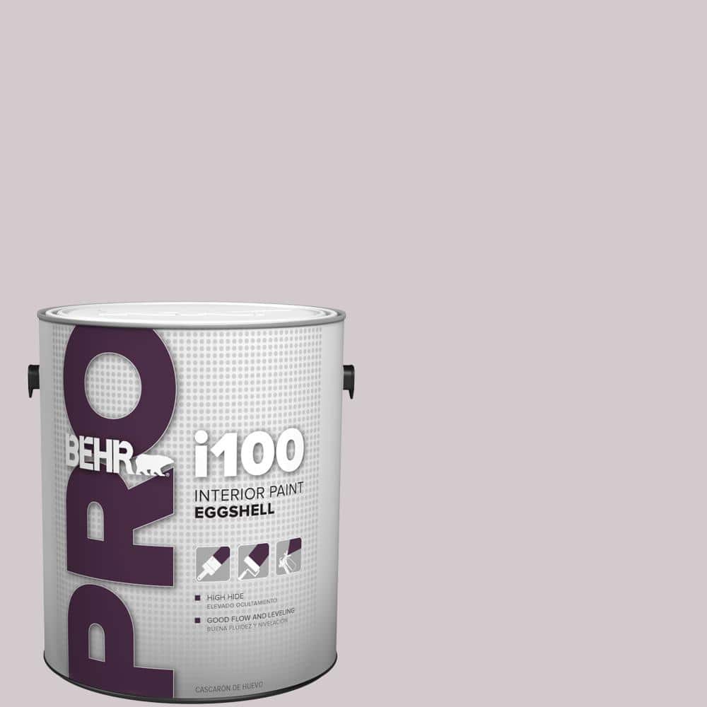 BEHR PRO 1 gal. #N110-1 Dusty Lilac Eggshell Interior Paint PR13001 ...