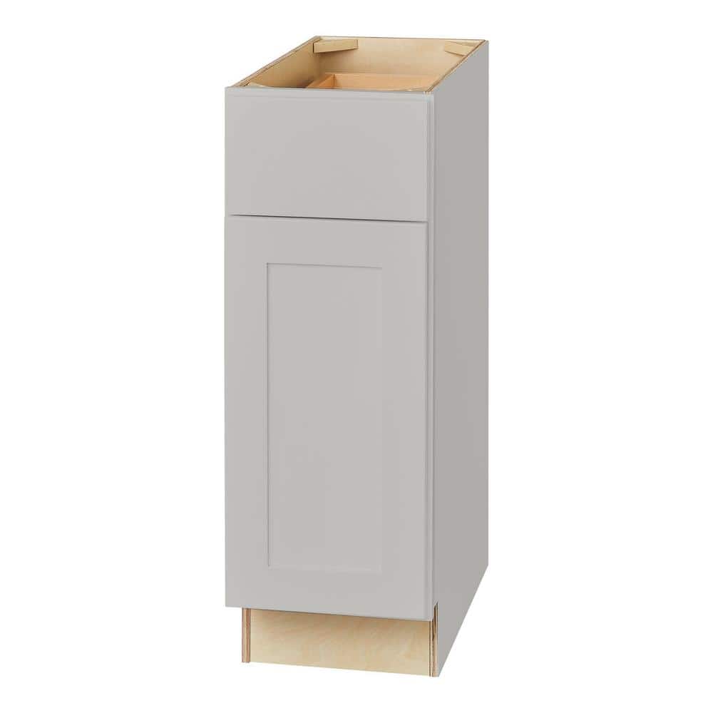 Hampton Bay Avondale 12 in. W x 24 in. D x 34.5 in. H Ready to Assemble Plywood Shaker Base ...