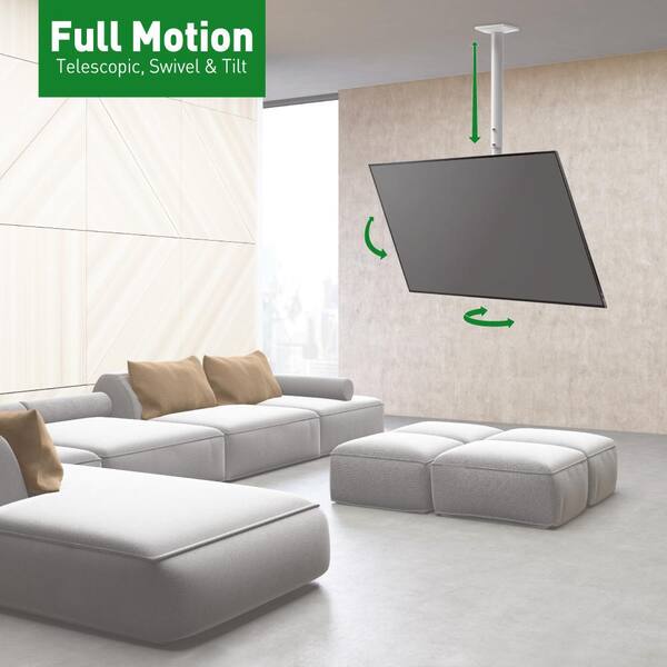 Telescopic Ceiling Mounted Tv Bracket | Shelly Lighting