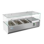 Koolmore 71 in. W 1 cu. ft. Commercial Countertop Refrigerator ...