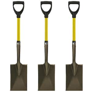 Nupla 27 in. Classic Fiberglass Sharp Shooter Drain Spade with Heavy Duty Steel Blade Shovel and D Grip Handle 75.69 274 The Home Depot