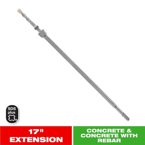 DIABLO DB 17" SDS + Core Cup Extension DMAPLCC1940 - The Home Depot