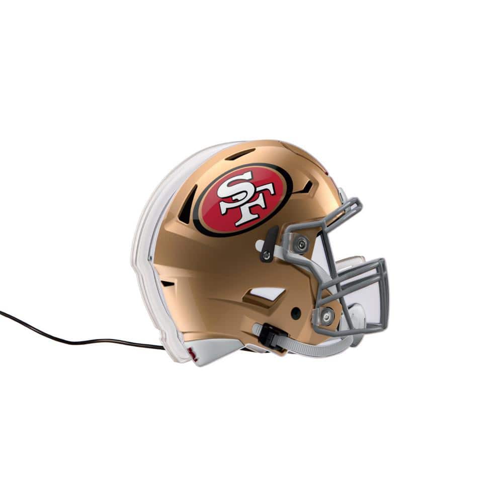 Evergreen San Francisco 49ers Multicolor NFL Football Helmet Desklite ...