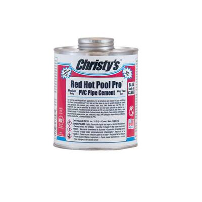 Christy's 32 oz. PVC Pipe Cement RH-RHBV-QT-6