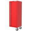 Husky Modular 20 in. W x 20 in. D Standard Duty 3-Shelf Red Rolling ...