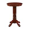Boraam Florence Cherry Pub/Bar Table 71242 - The Home Depot