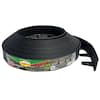 Vigoro 60 ft. x 2.5 in. Black Plastic Landscape No-Dig Edging Tall Wall ...