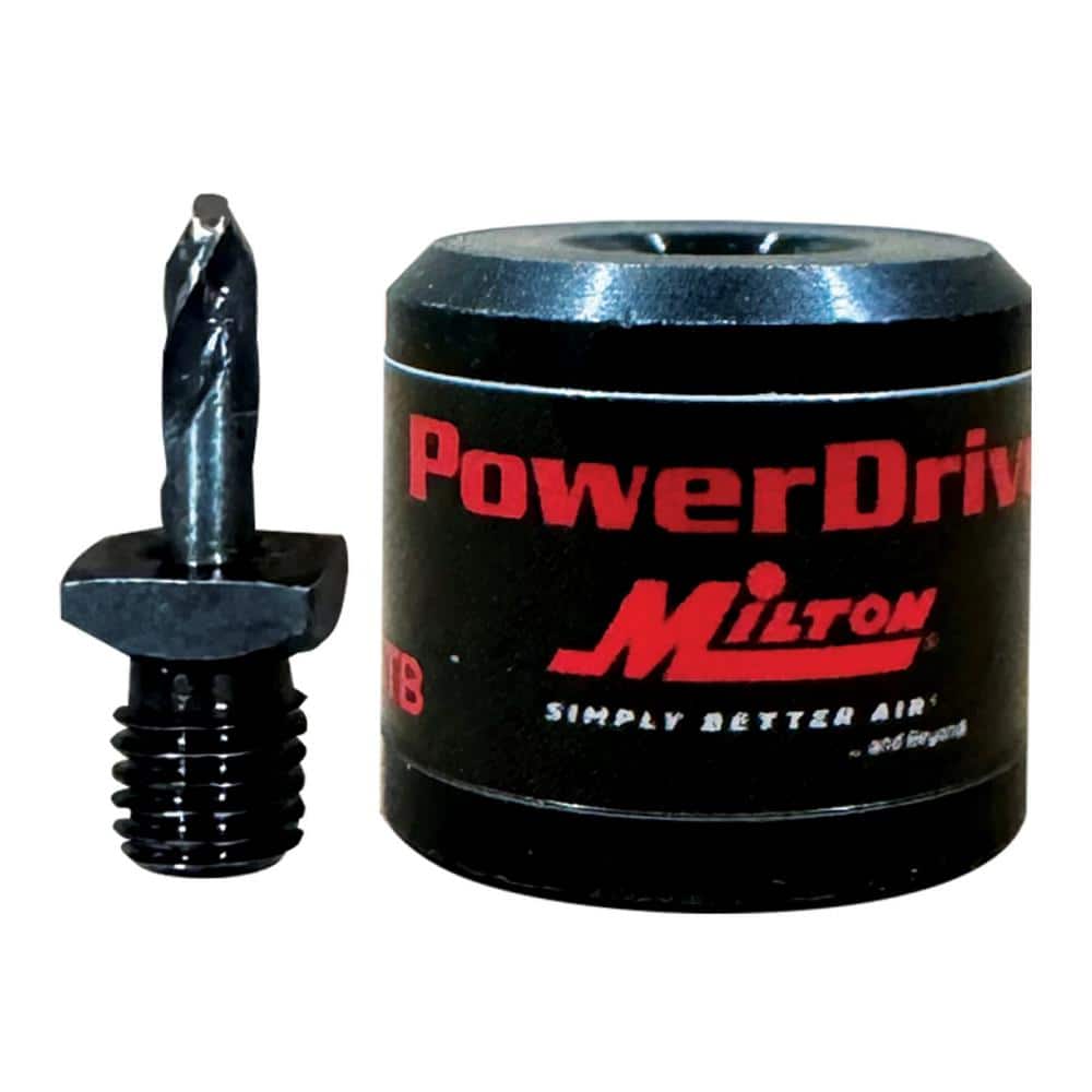 Milton Industries, Inc. PowerDrive 1/4 in. Drive Ratchet Drill Socket ...