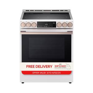 LG Studio 27 cu. ft. Counter Depth MAX Smart Refrigerator with Slide-In ...