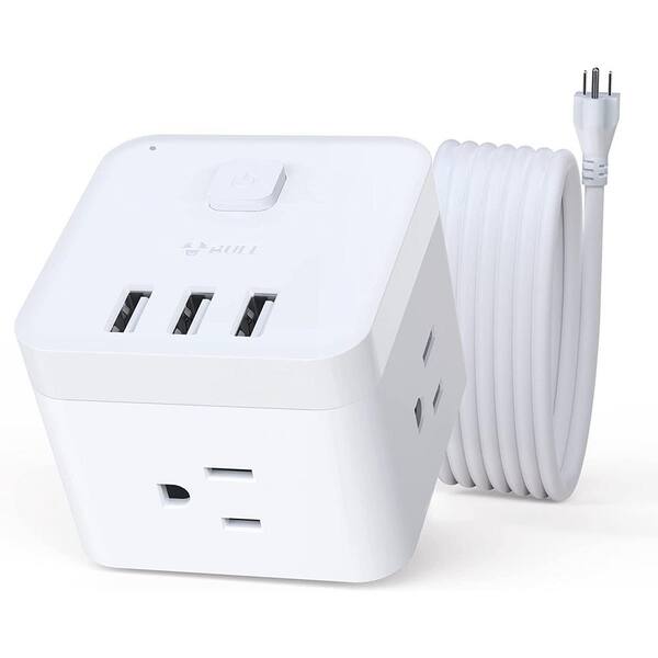 UbiBot USB Power Cube - 3 Outlets GNUS-UU1153 - The Home Depot
