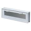 Clearly Secure 3 in. Thick Series 22 in. x 8 in. x 3 in. Hopper Vent ...