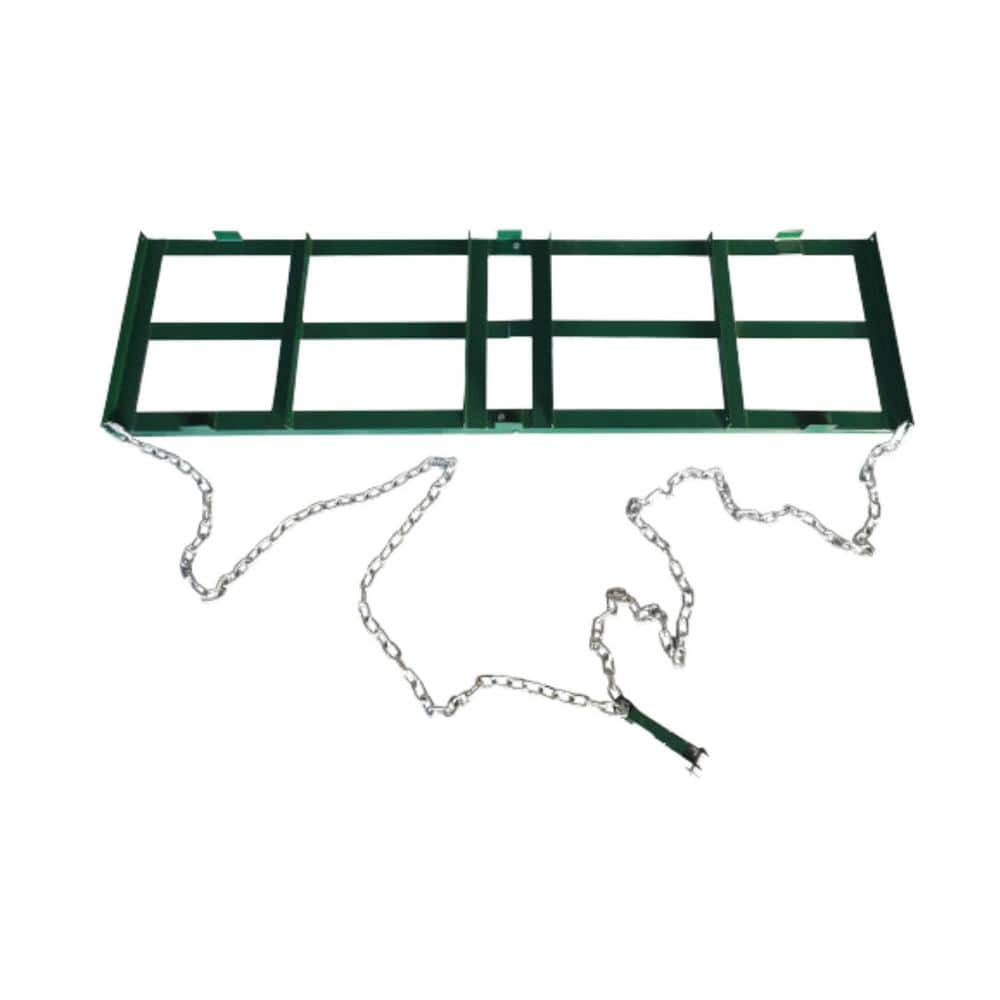 Landzie Drag Harrow Driveway Grader 6 ft. 48 in. Tow Behind Lawn Rake ...