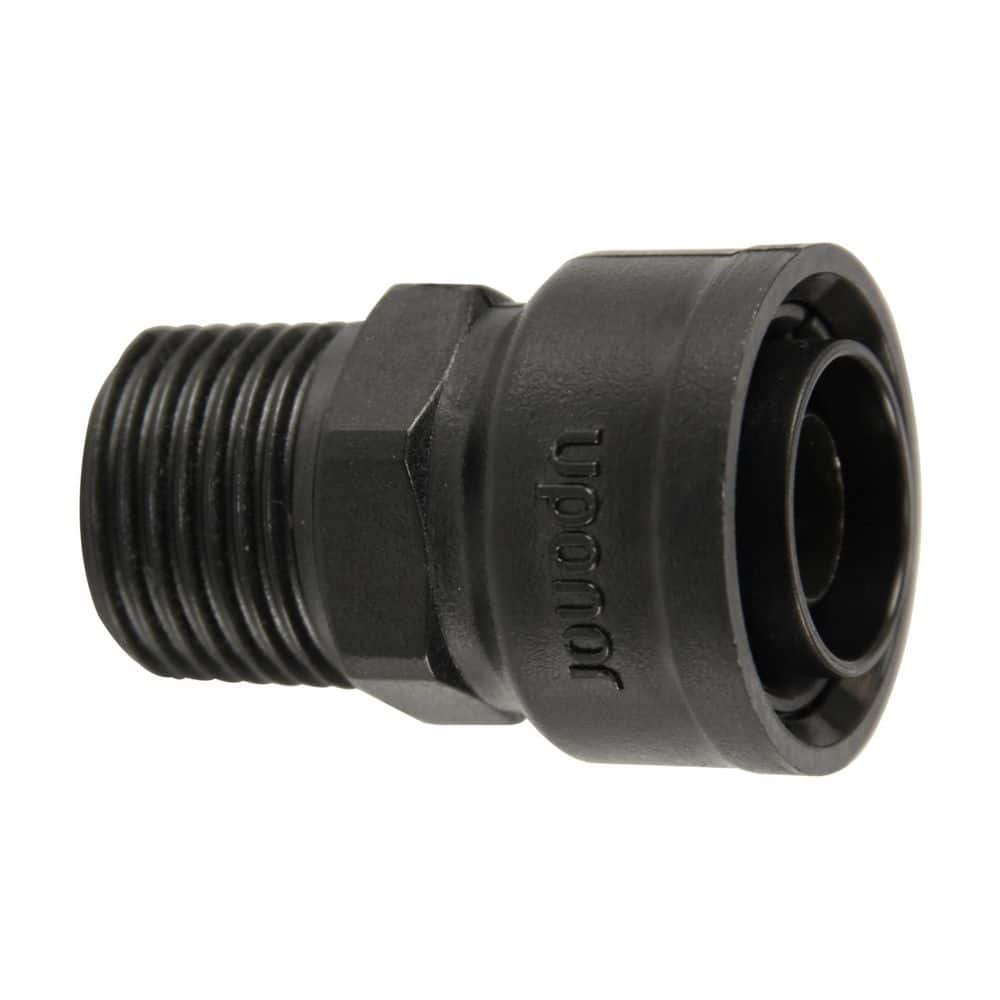 Uponor TotalFit 1/2 in. Push-to-Connect x 1/2 in. NPT Engineered ...